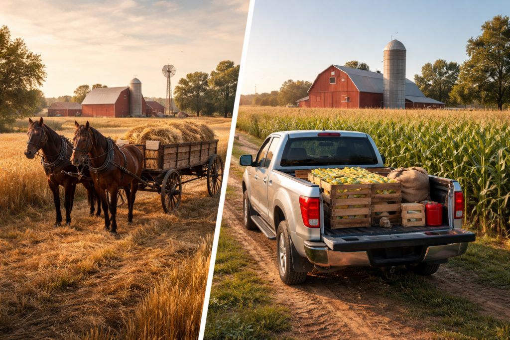 From Wagons to Pickups: The Evolution of Farm Transportation ...