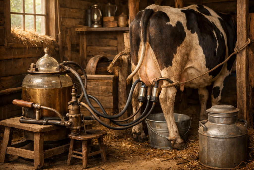 Anna Baldwin and the First Milking Machine - This Land of Ours ...