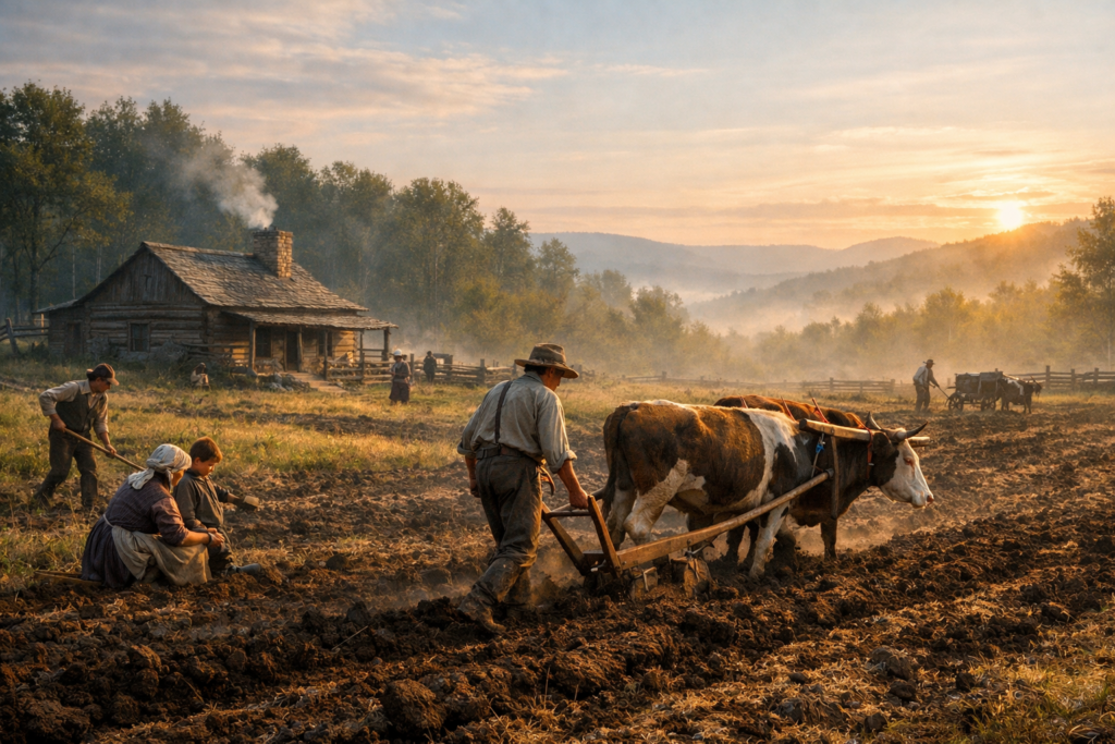 Early American Farmers and the Move West - This Land of Ours Southeast ...