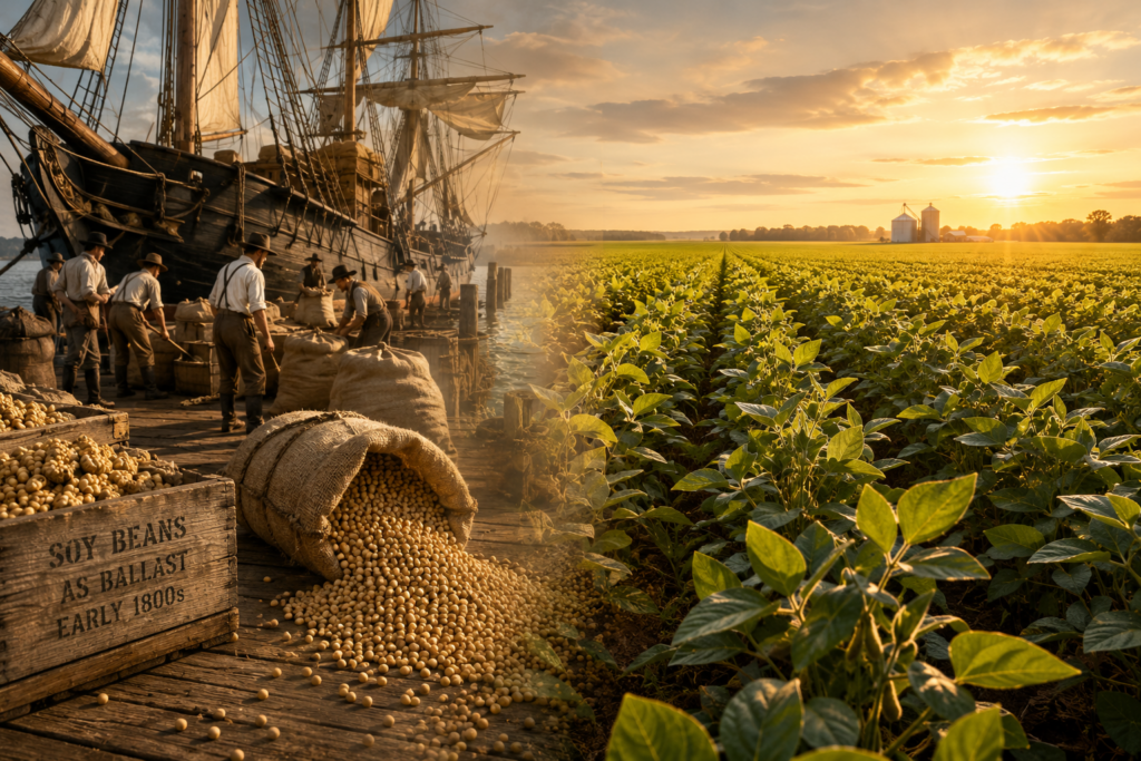 The History of Soybeans in America: From Ship Ballast to Agricultural ...